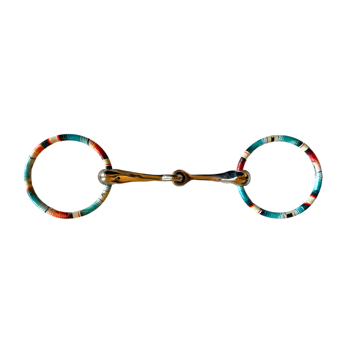 TEAL SERAPE TWISTED MOUTH O-RING BIT – Tacktical