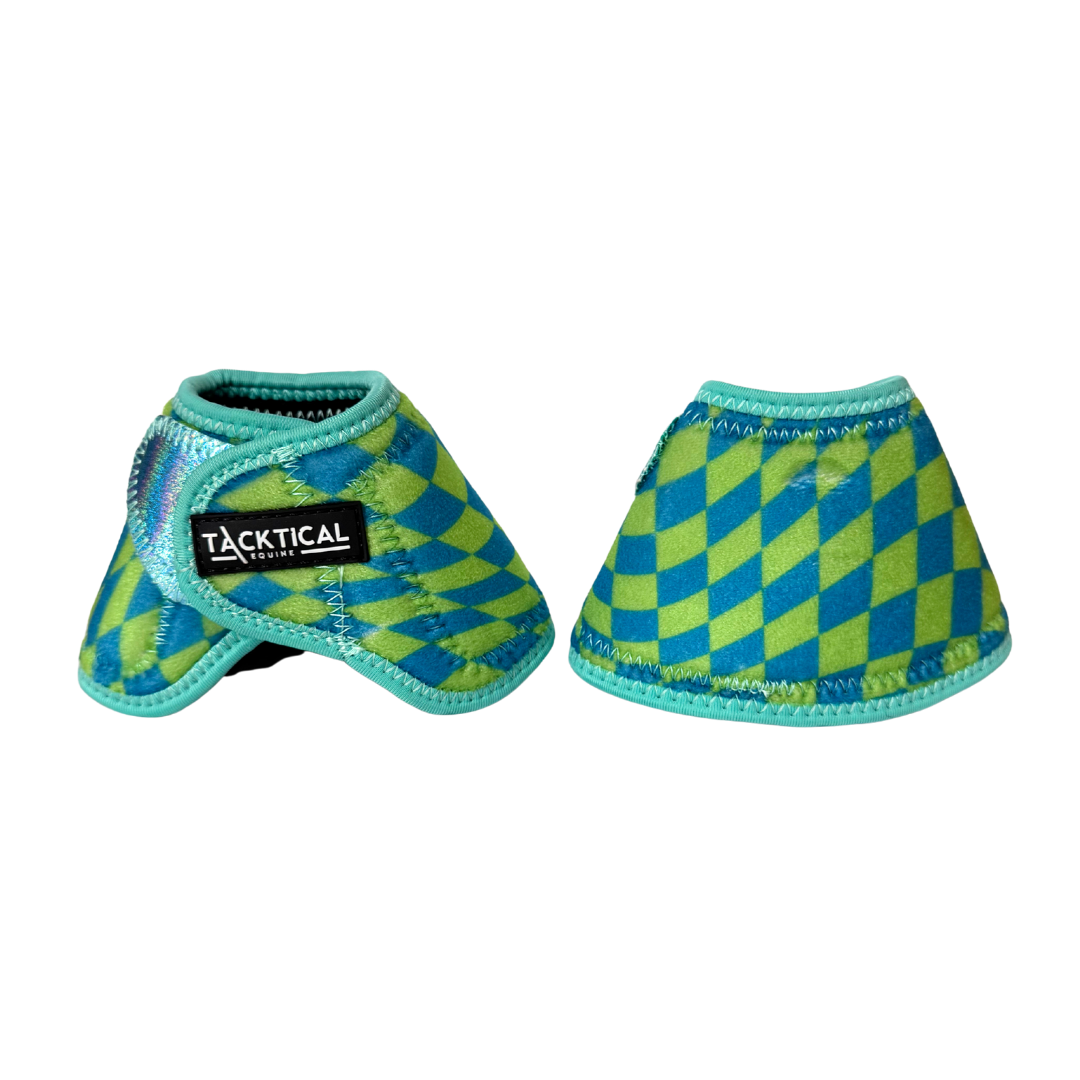 WAVY WITH SPARKLE VELCRO BELL BOOTS – Tacktical